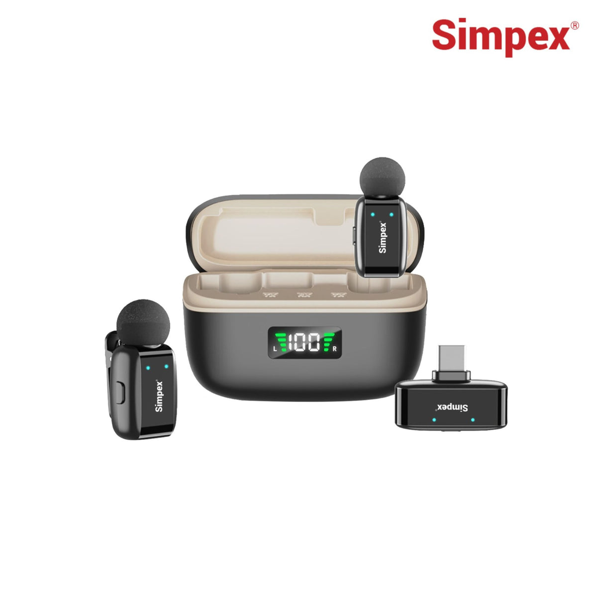 Simpex MIC MINI, the world’s tiniest wireless microphone, weighing onl ...